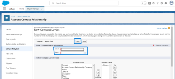 What is Compact Layout in Salesforce - ForceLearn