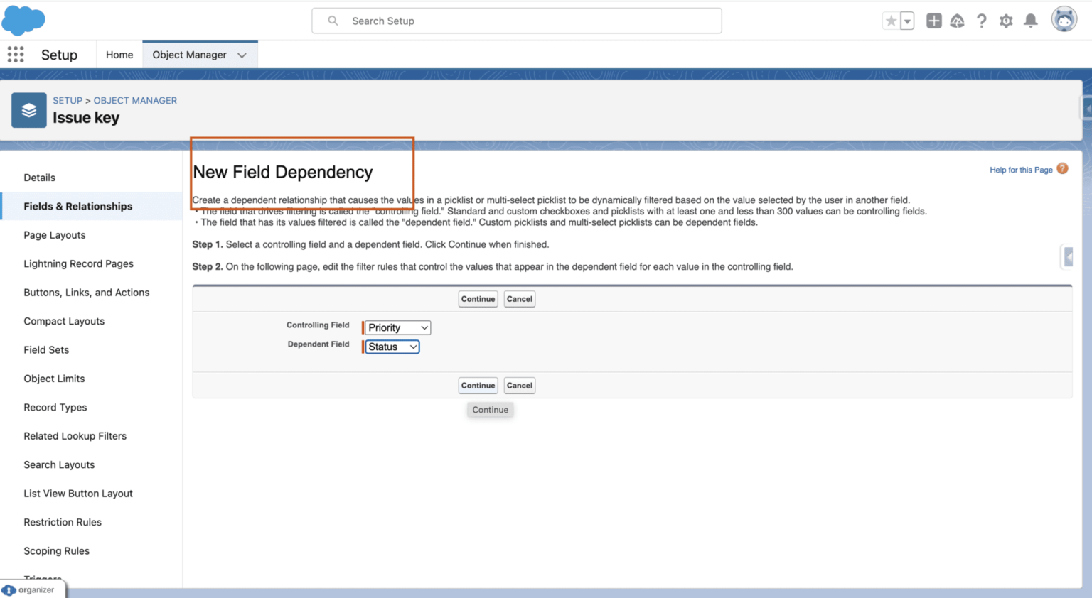 Dependent Picklist in Salesforce - ForceLearn