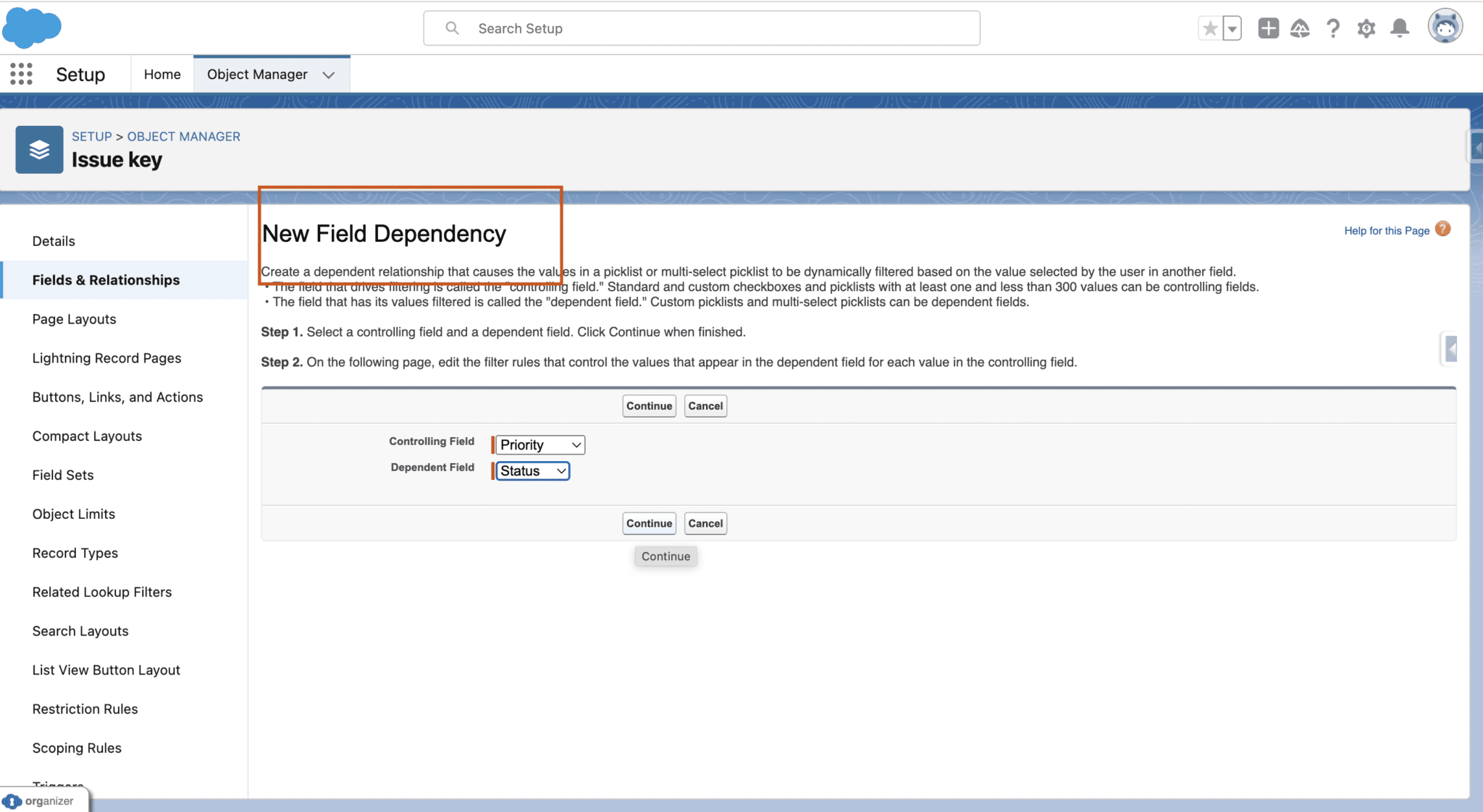 Dependent Picklist in Salesforce - ForceLearn