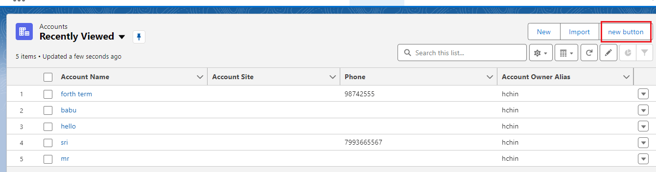 How to Creating List view Buttons in Salesforce - ForceLearn