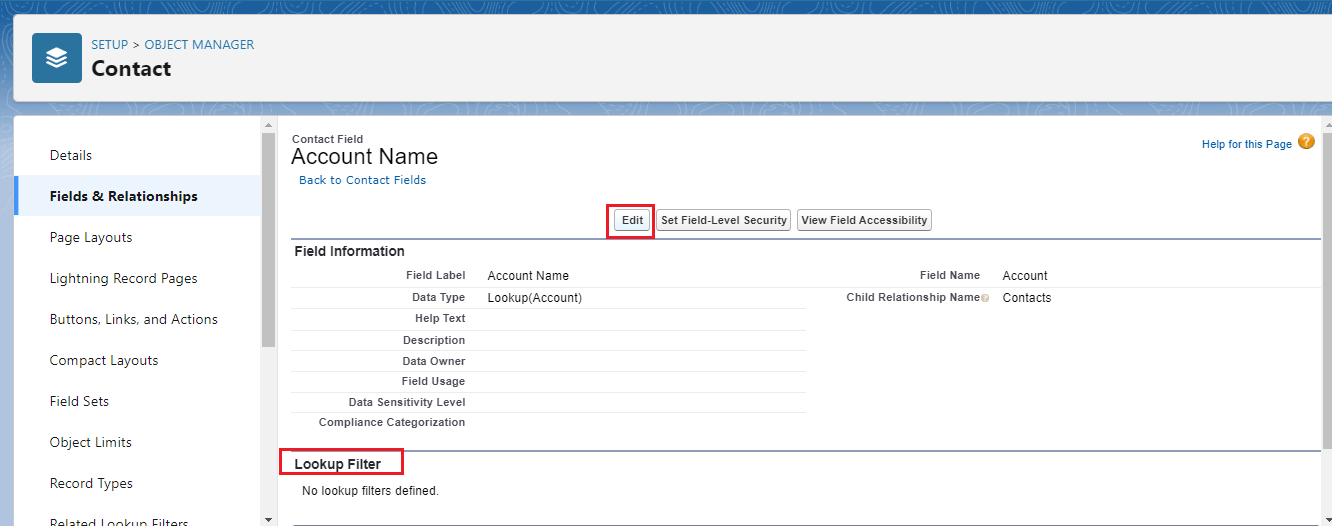 What is Lookup Filters in Salesforce - ForceLearn