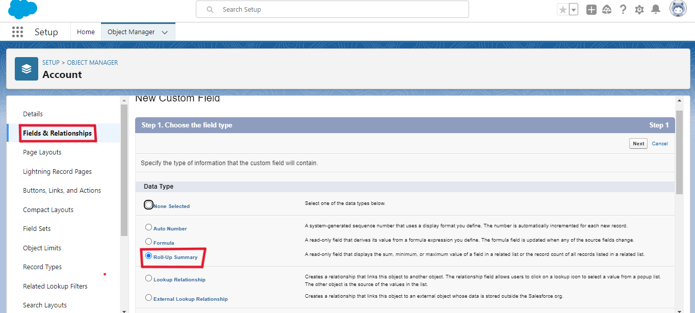 Roll Up Summary Fields In Salesforce Forcelearn