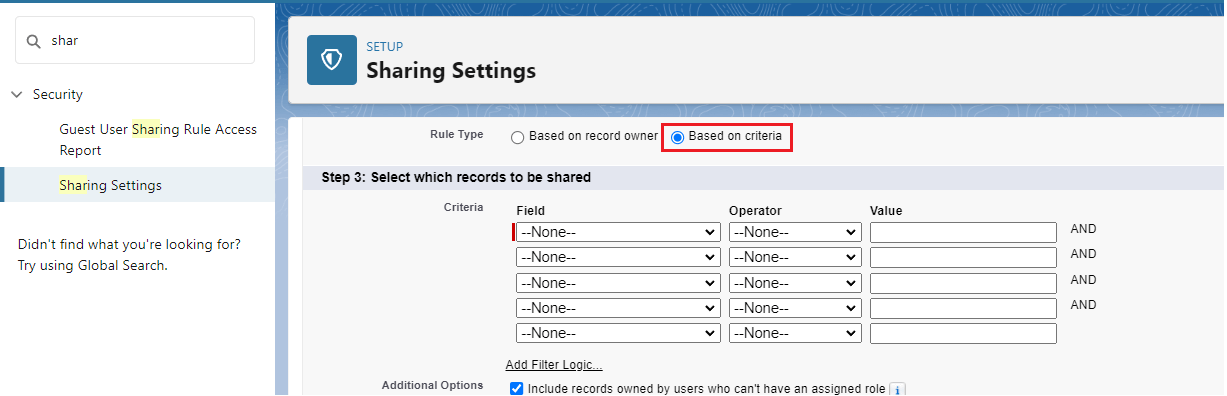 What is Sharing Rules in Salesforce - ForceLearn
