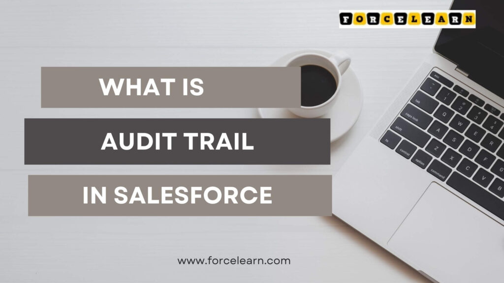 What is Audit Trail in Salesforce - ForceLearn