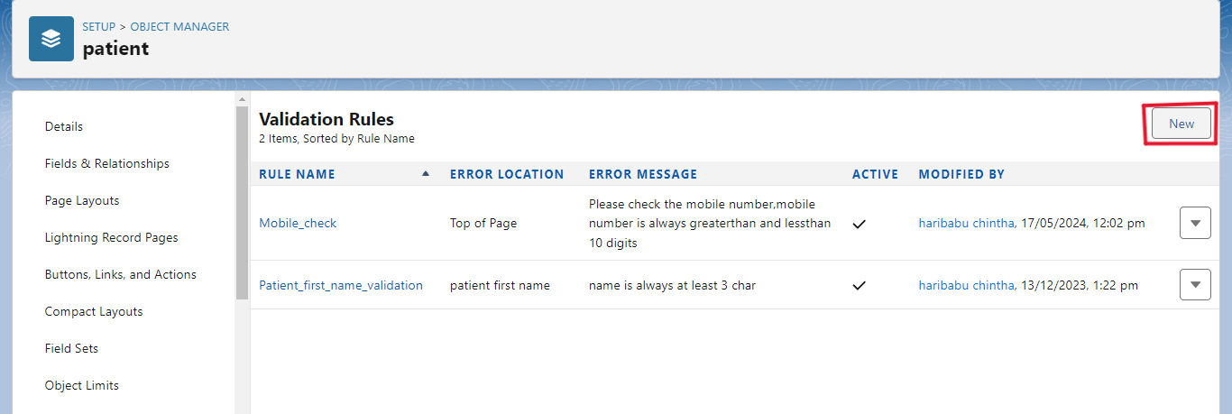 What is Validation Rules in Salesforce - ForceLearn