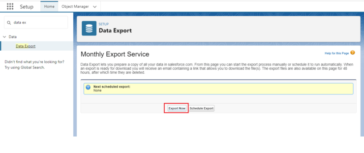 How to Export Data in Salesforce - ForceLearn
