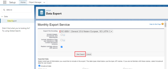 How to Export Data in Salesforce - ForceLearn