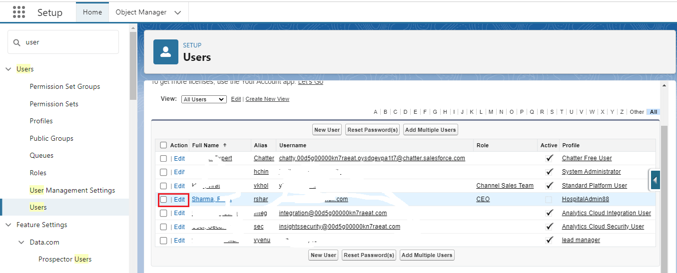 Difference Between Freeze and Deactivate in Salesforce - ForceLearn