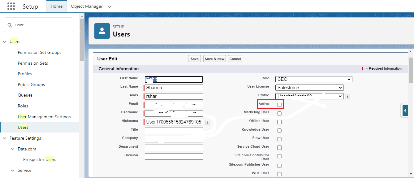 Difference Between Freeze And Deactivate In Salesforce Forcelearn