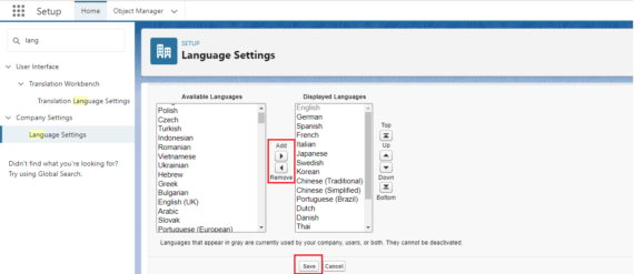 How to Set Up Languages in Salesforce - ForceLearn