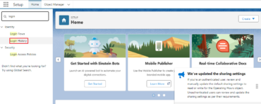 How to Track Login History of a User in Salesforce - ForceLearn