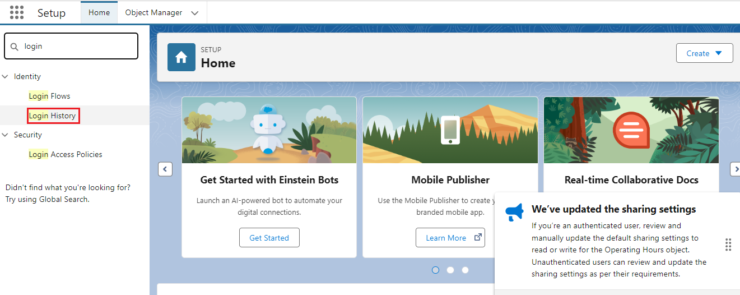 How to Track Login History of a User in Salesforce - ForceLearn
