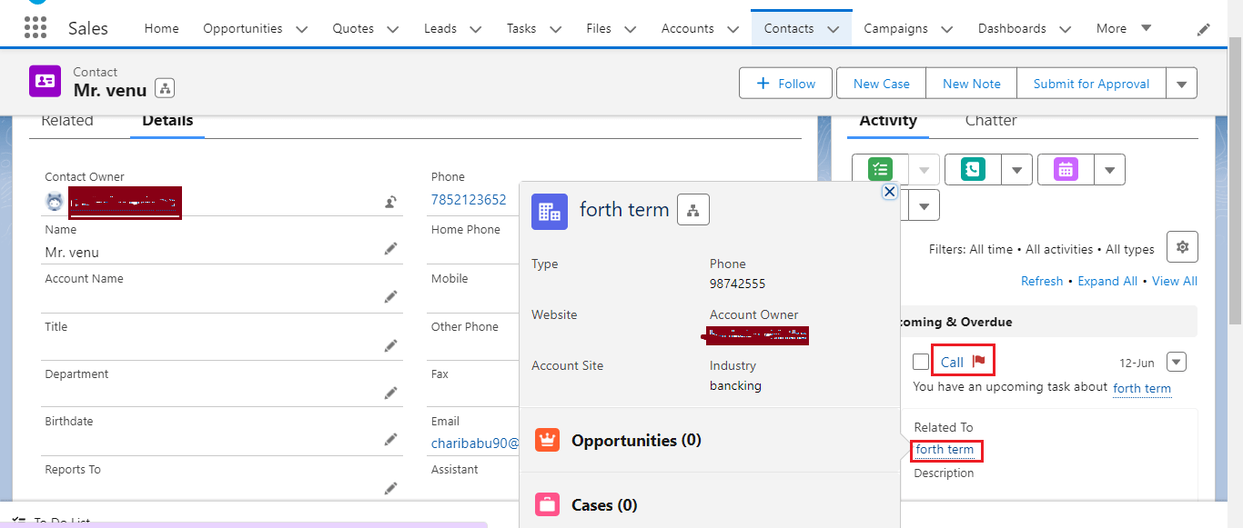 What is Task in Salesforce - ForceLearn