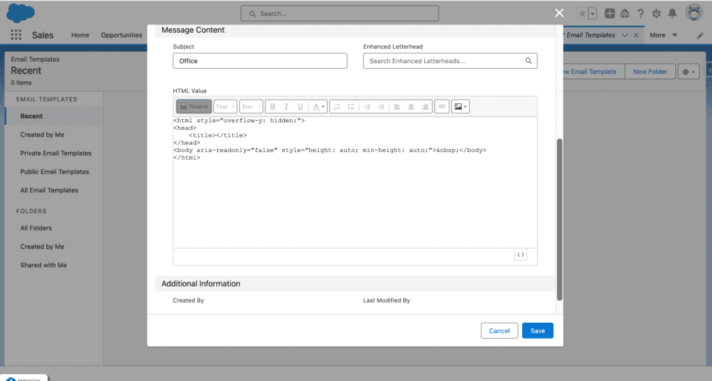 Lightning Email Templates in Salesforce - ForceLearn